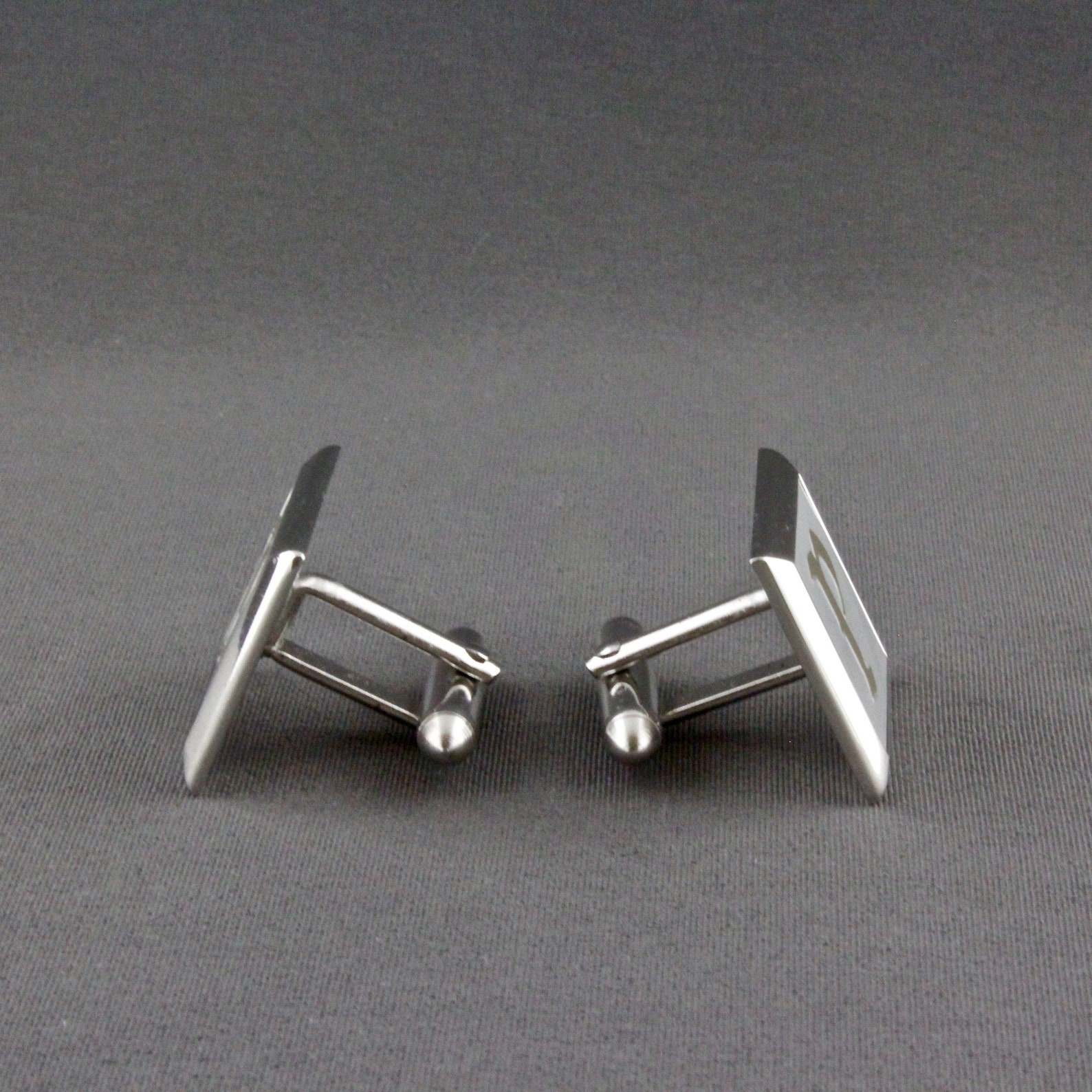 Vintage Swank Old English Font Initial P Cufflinks | Etsy