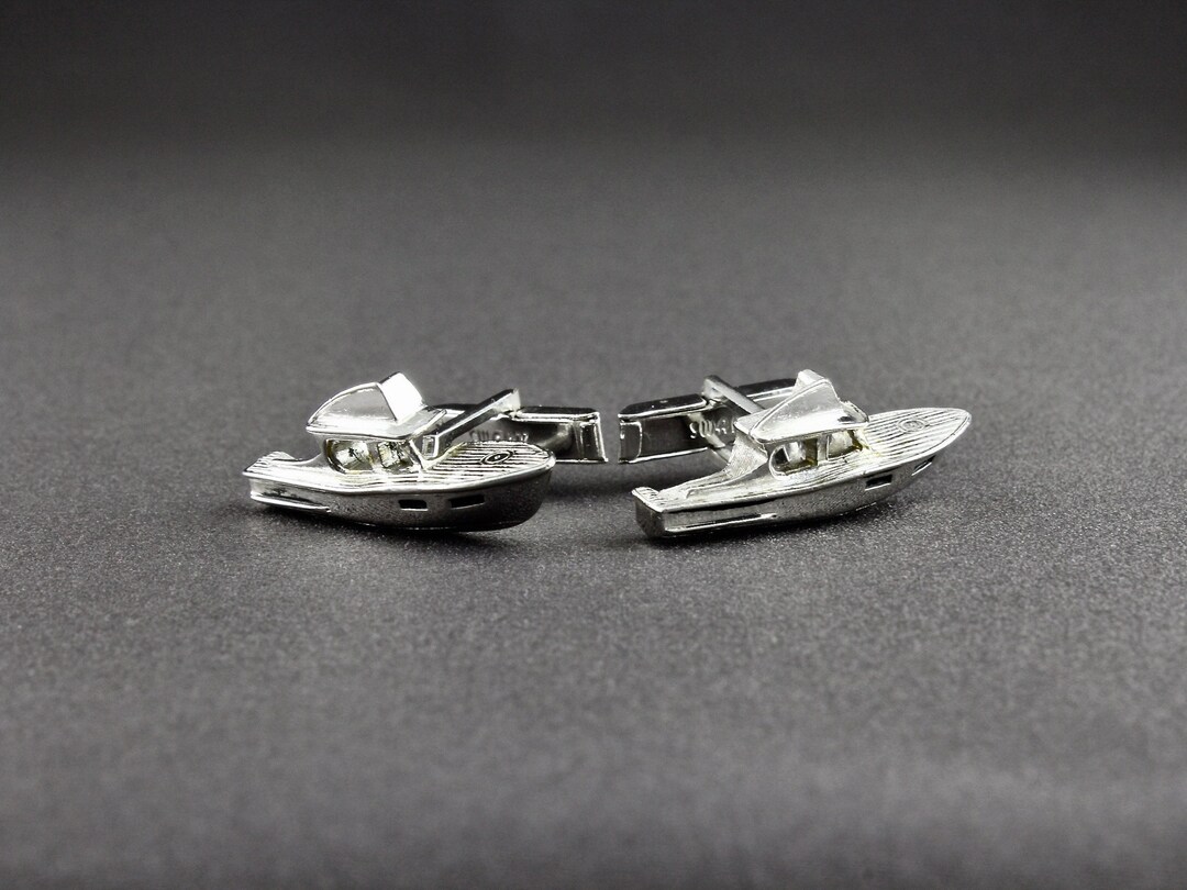 Vintage Swank Fishing or Speed Boat Nautical Cufflinks - Etsy