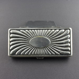 Vintage 1904 King Gillette Pocket Edition Silver Double Edge Safety ...