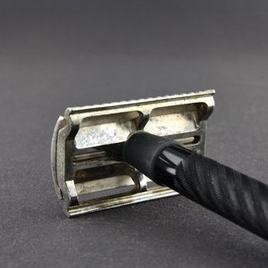 Vintage 1930s Rotbart Black Handle Double Edge Safety Razor With ...