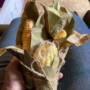 Faux Corn on the Cob in Husk - Etsy
