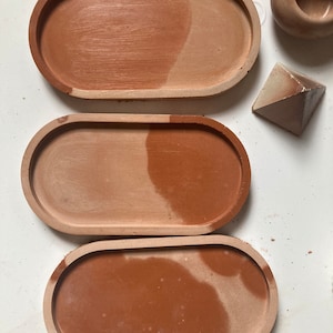 Cement Tray Terracotta Message for Specific Items 3 Sizes Regular ...