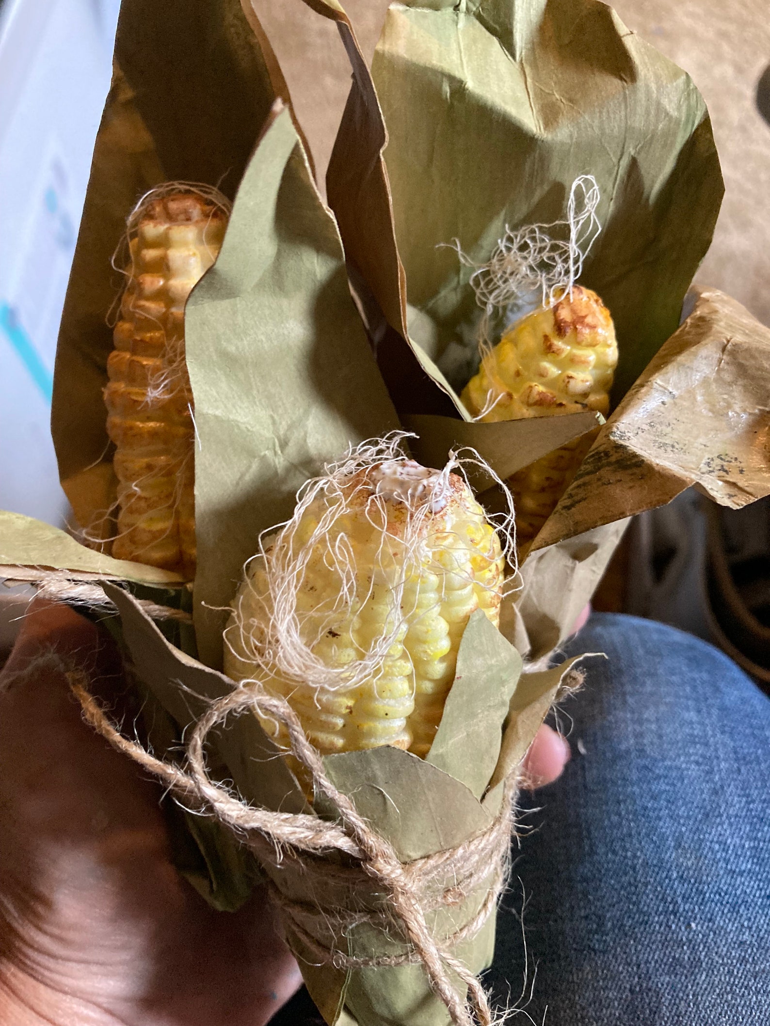 Faux Corn on the Cob in Husk - Etsy