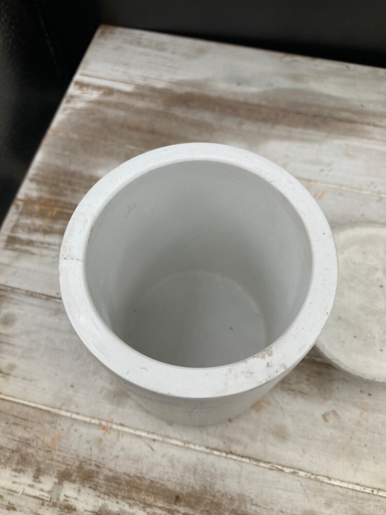 Smooth Cement Jar With Lid - Etsy