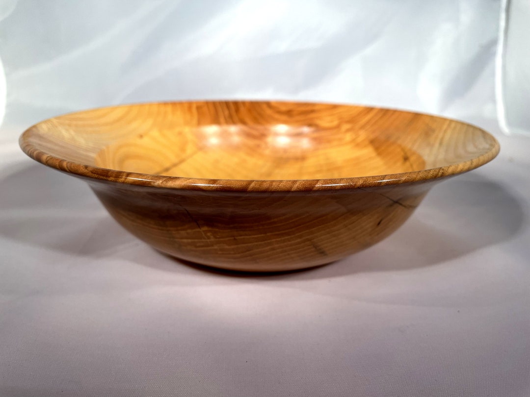 Hand Turned Large Ash Bowl Reclaimed Wood Unique One of a Kind - Etsy