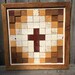 Christian Cross Quilt Block Recycled Barn Wood Upcycle Wood - Etsy