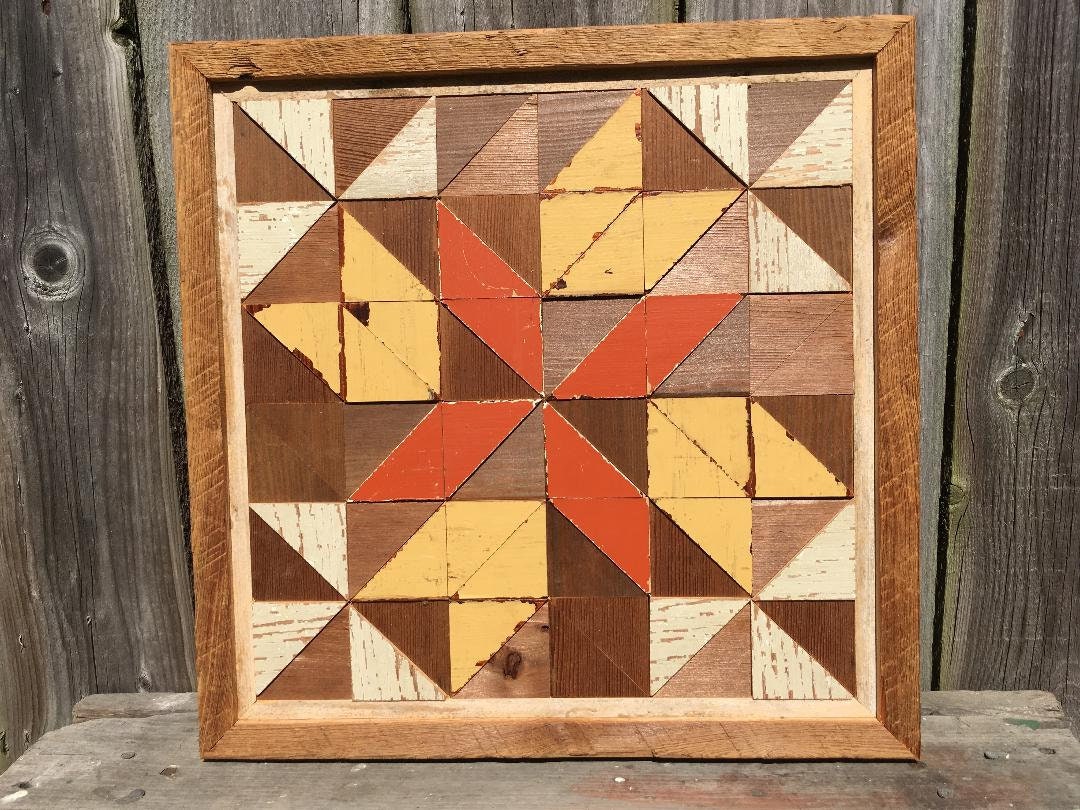 Handmade Quilt Block Recycled Barn Wood Upcycle Wood - Etsy