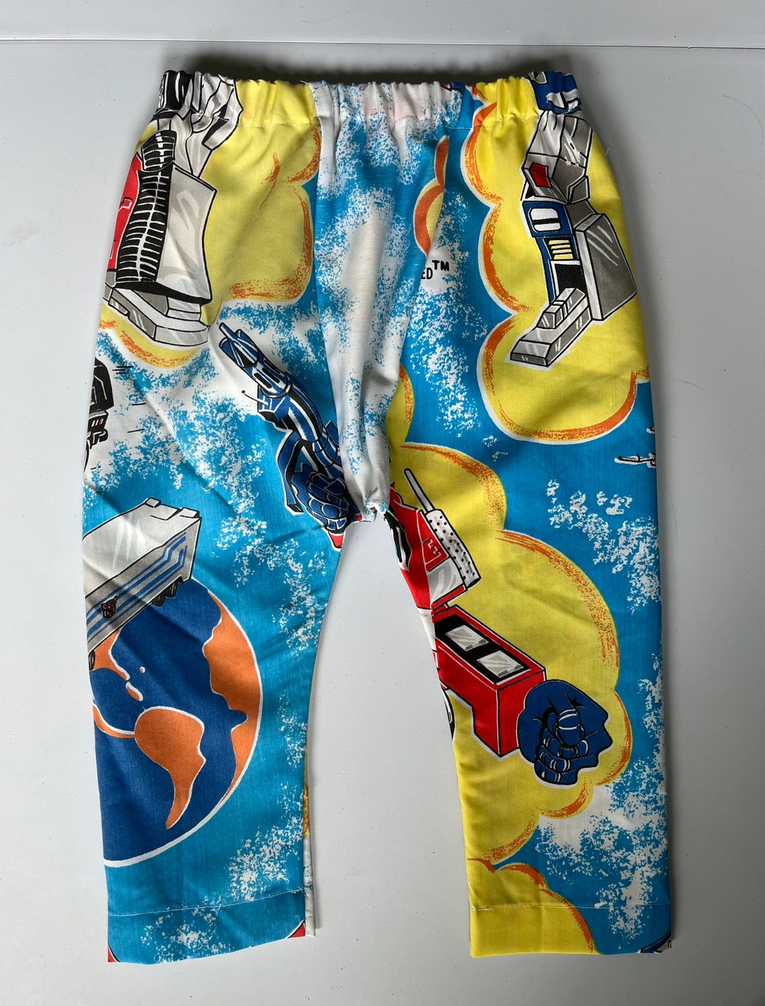 2T Vintage 1984 Transformers Fabric Baby Jogger Pants - Etsy