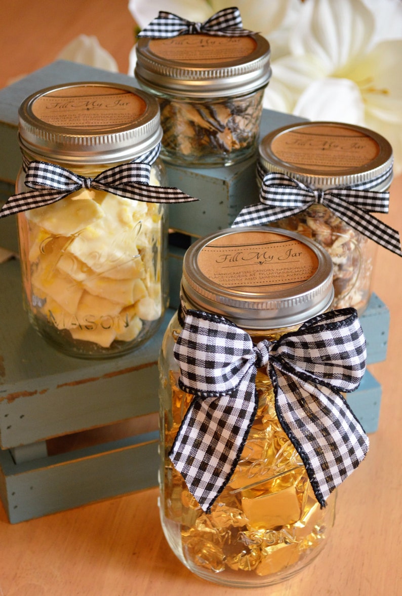 English Toffee (8 Oz) - Mason Jar Gift - Etsy