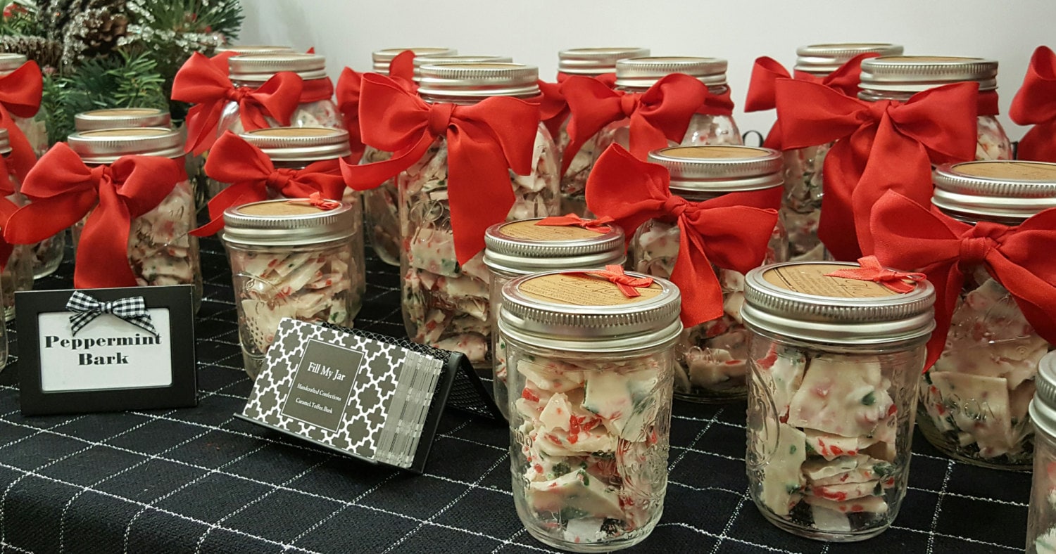 Peppermint Bark (4 Oz) - Mason Jar Gift - Etsy
