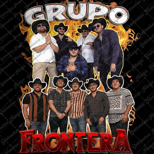 Grupo Frontera Png - Etsy