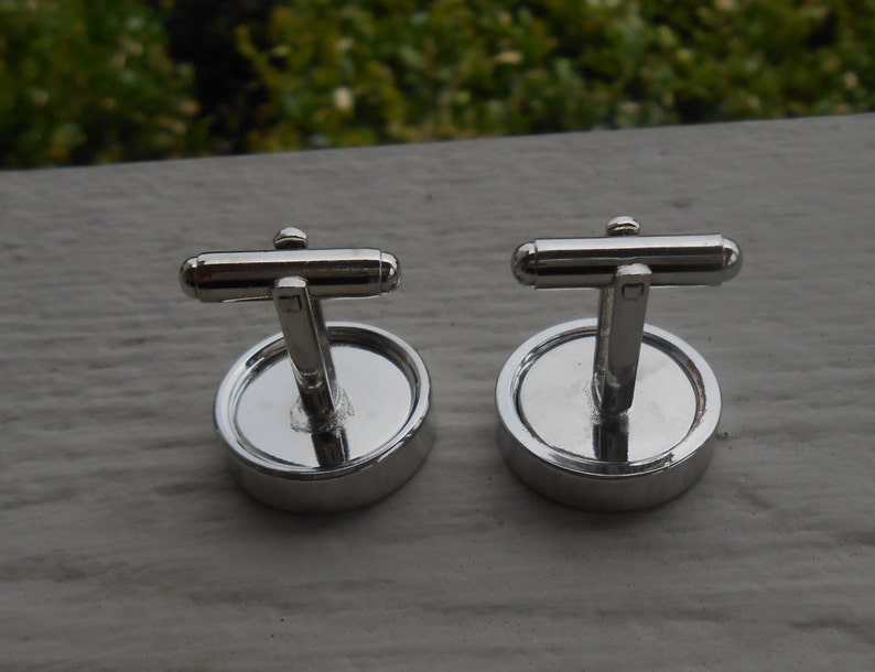 DIY Photo Cufflinks. Insert Your Own Photo! Anniversary, Valentine's ...