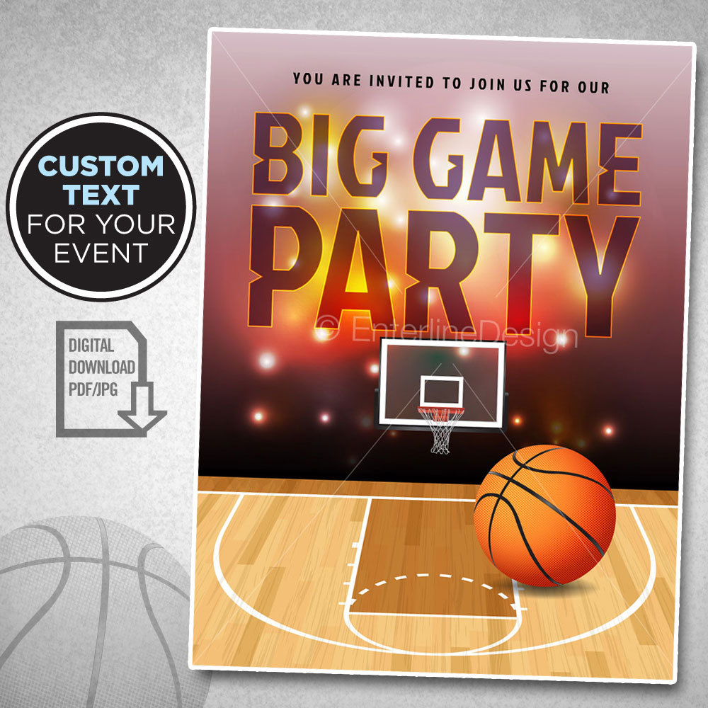 Basketball Tournament - Basketball Theme - Basketball Birthday ...