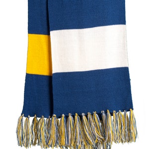 Personalized School Spirit Scarf With Fringe, Machine Embroidery, Team ...
