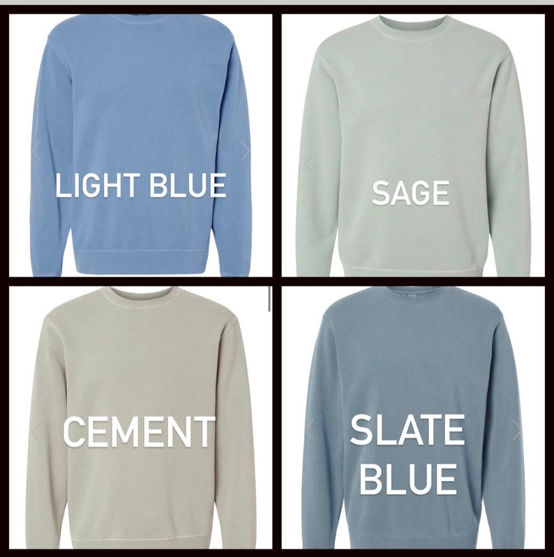 Monogram Applique Pigment Dyed Sweatshirt, Machine Embroidery, Unisex ...