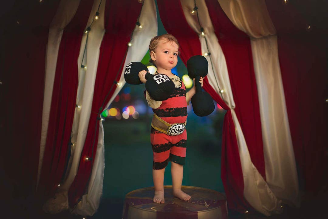 Circus Digital Backdrop Pack - Etsy