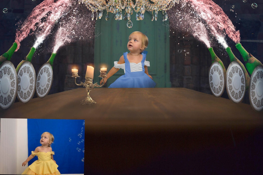 Be Our Guest Digital Backdrop - Etsy