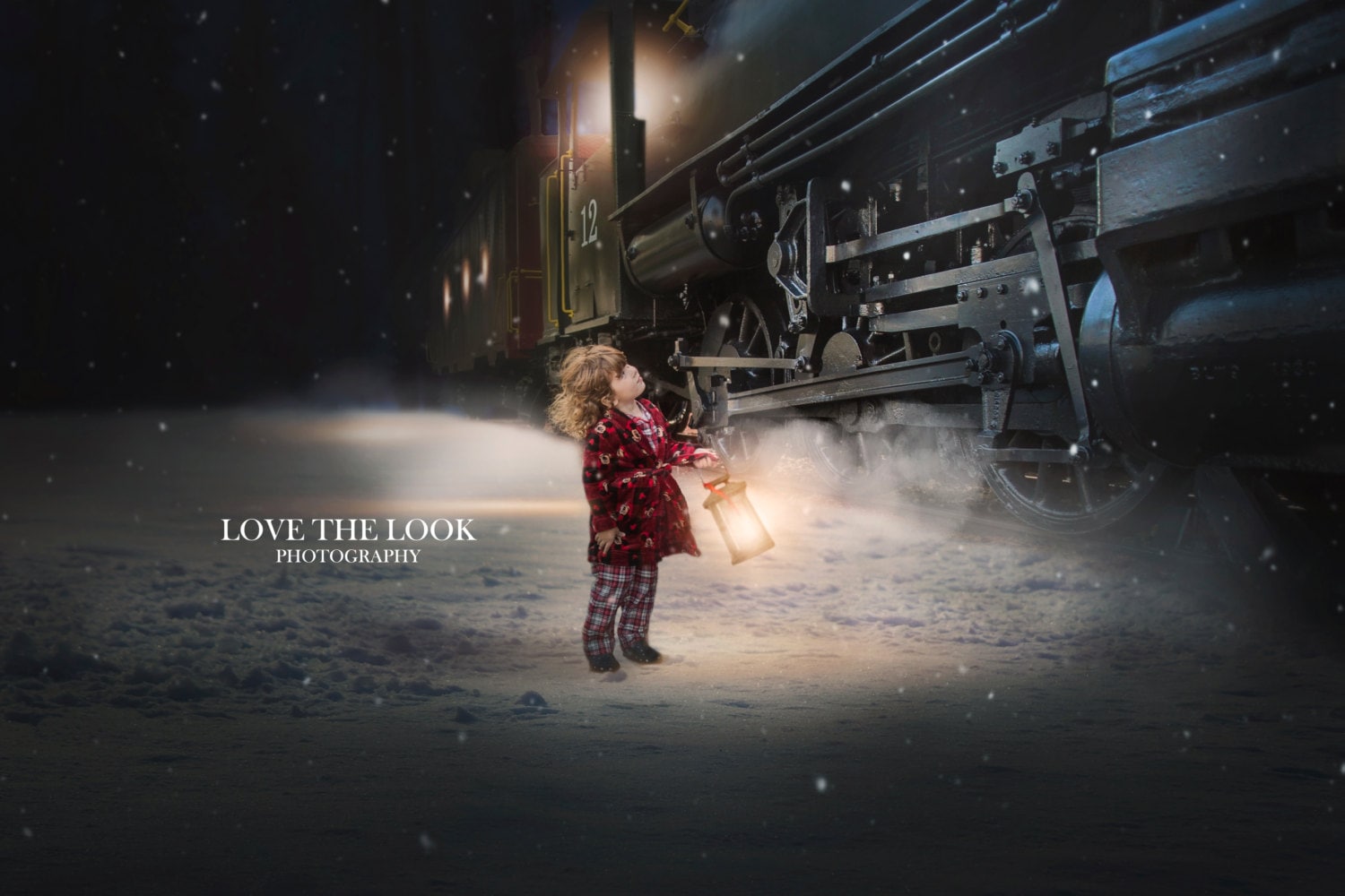 POLAR EXPRESS BELIEVE Digital Backdrop - Etsy