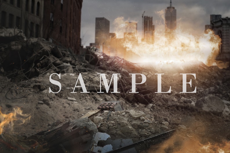 Battlefield Digital Backdrop - Etsy