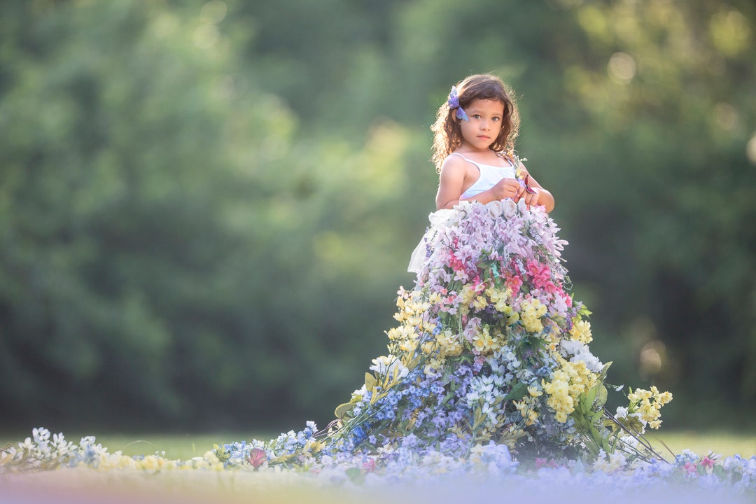 Princess of Spring Digital Backdrop - Etsy