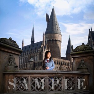 Hogwarts Digital Backdrop - Etsy