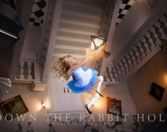 Down the Rabbit Hole Sign | Etsy