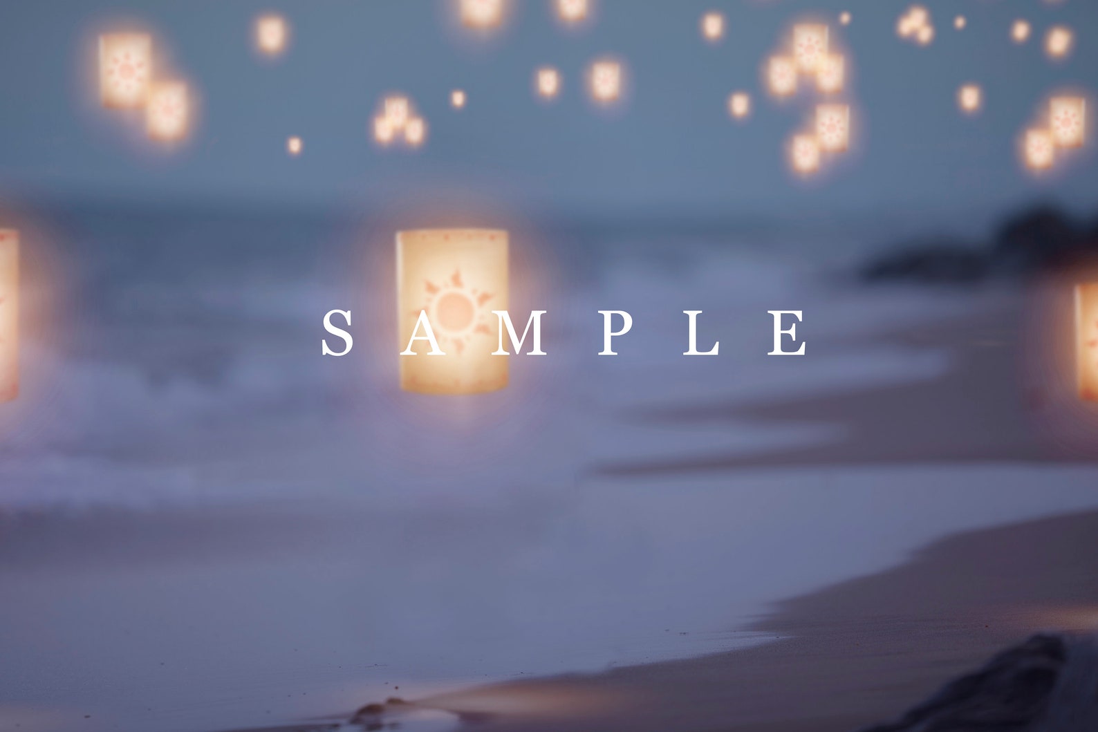 I See the Light Digital Backdrop & Lantern Overlay | Etsy