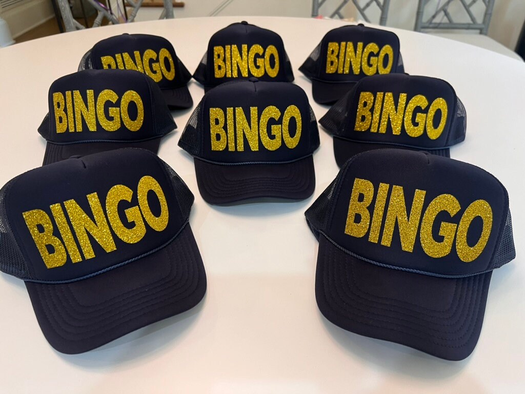 Mahjong & Bingo Trucker Hats - Etsy