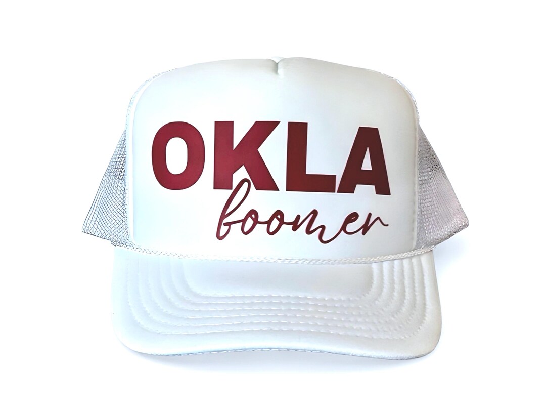 Oklahoma Boomer Trucker Hat - Gameday - Etsy
