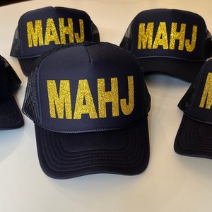 Mahjong & Bingo Trucker Hats - Etsy