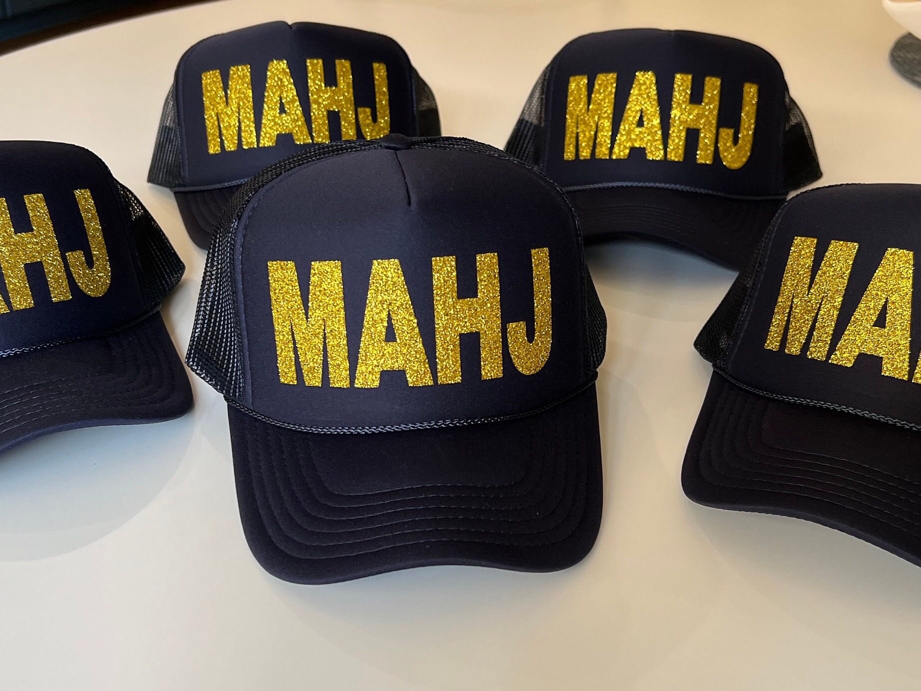 Mahjong & Bingo Trucker Hats - Etsy