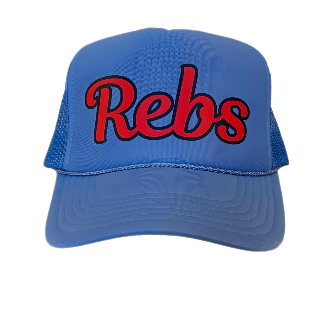 Rebels "rebs" Trendy Trucker Hat | College Football Fan Gift | Team ...
