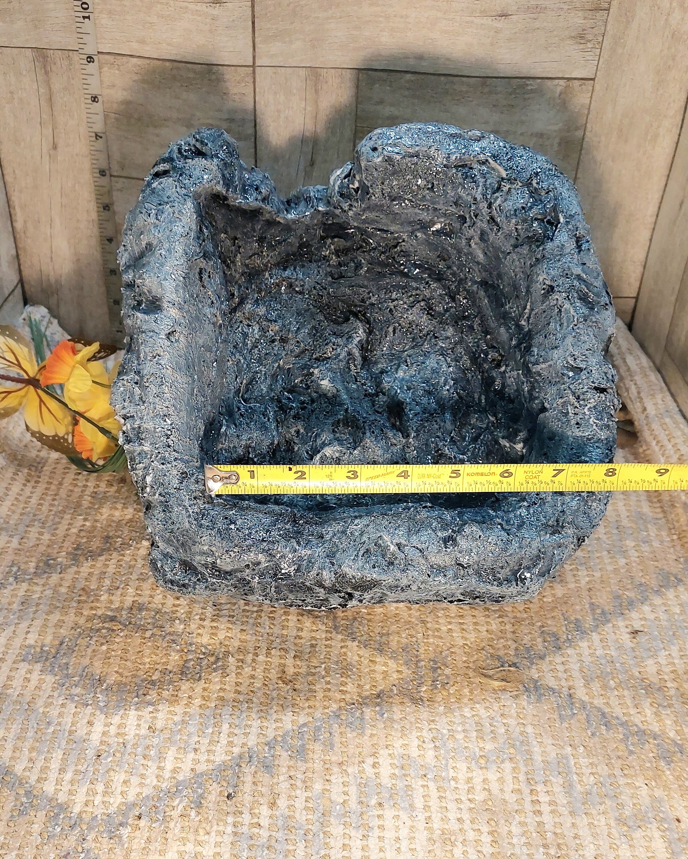 Reptile Habitat Decor, Large Faux Stone Snake Hide, Butterfly ...