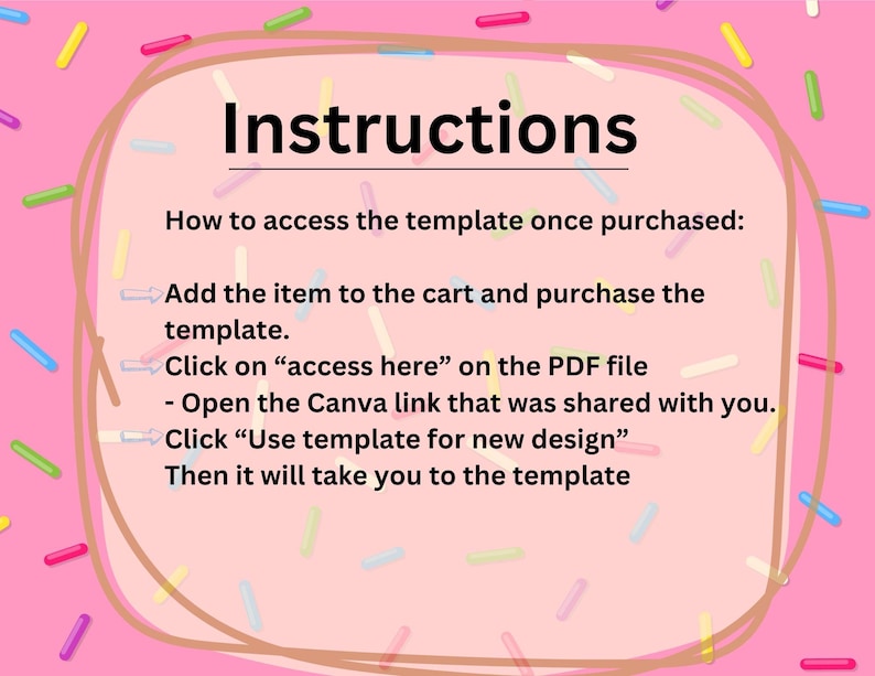 Donut Capybara Birthday Invitation | Canva Editable Template (digital ...