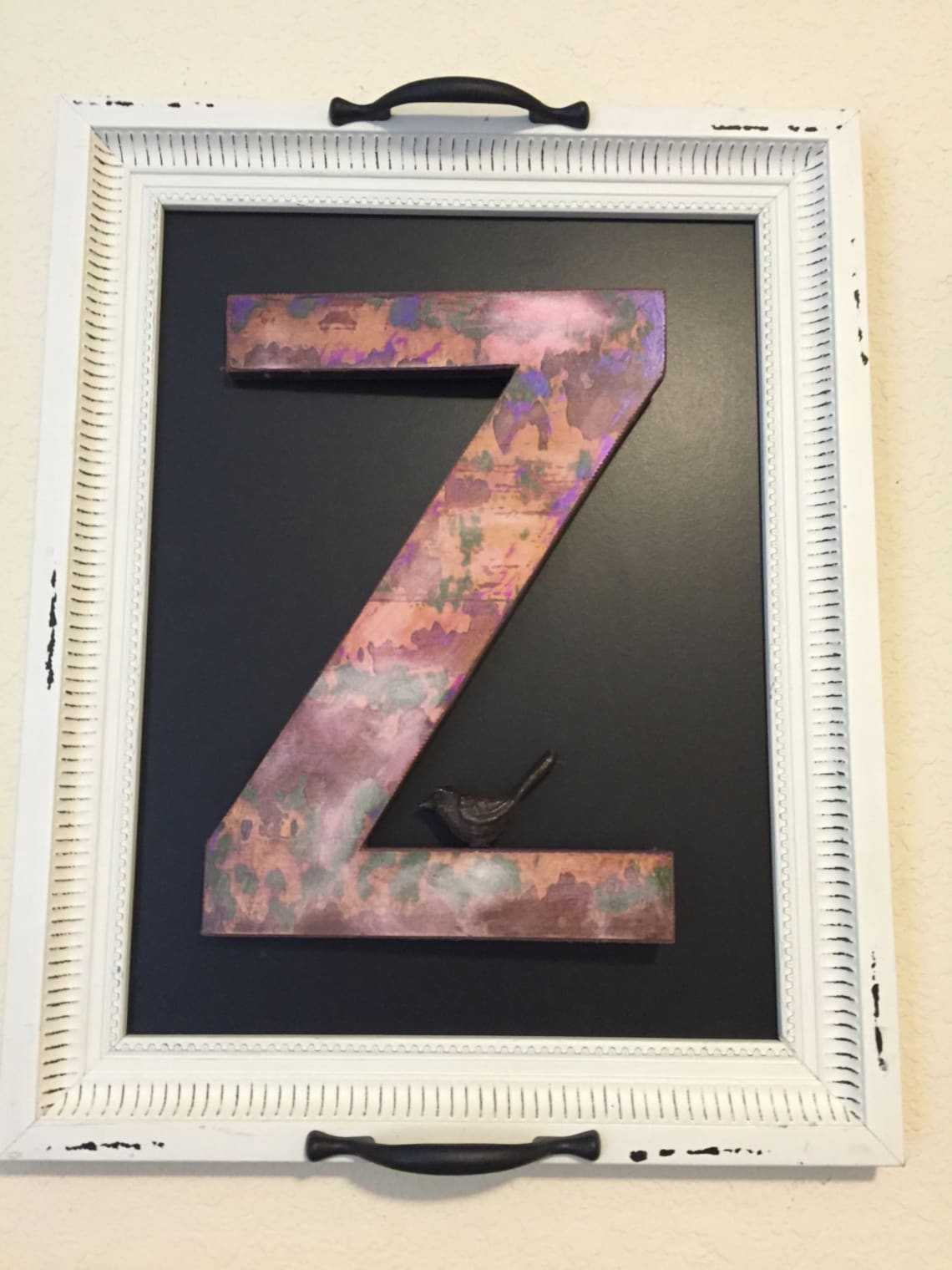 Frame Letter Wall Decor - Etsy