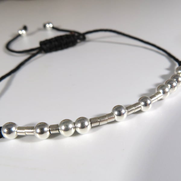 Morse Code Bracelet - Etsy