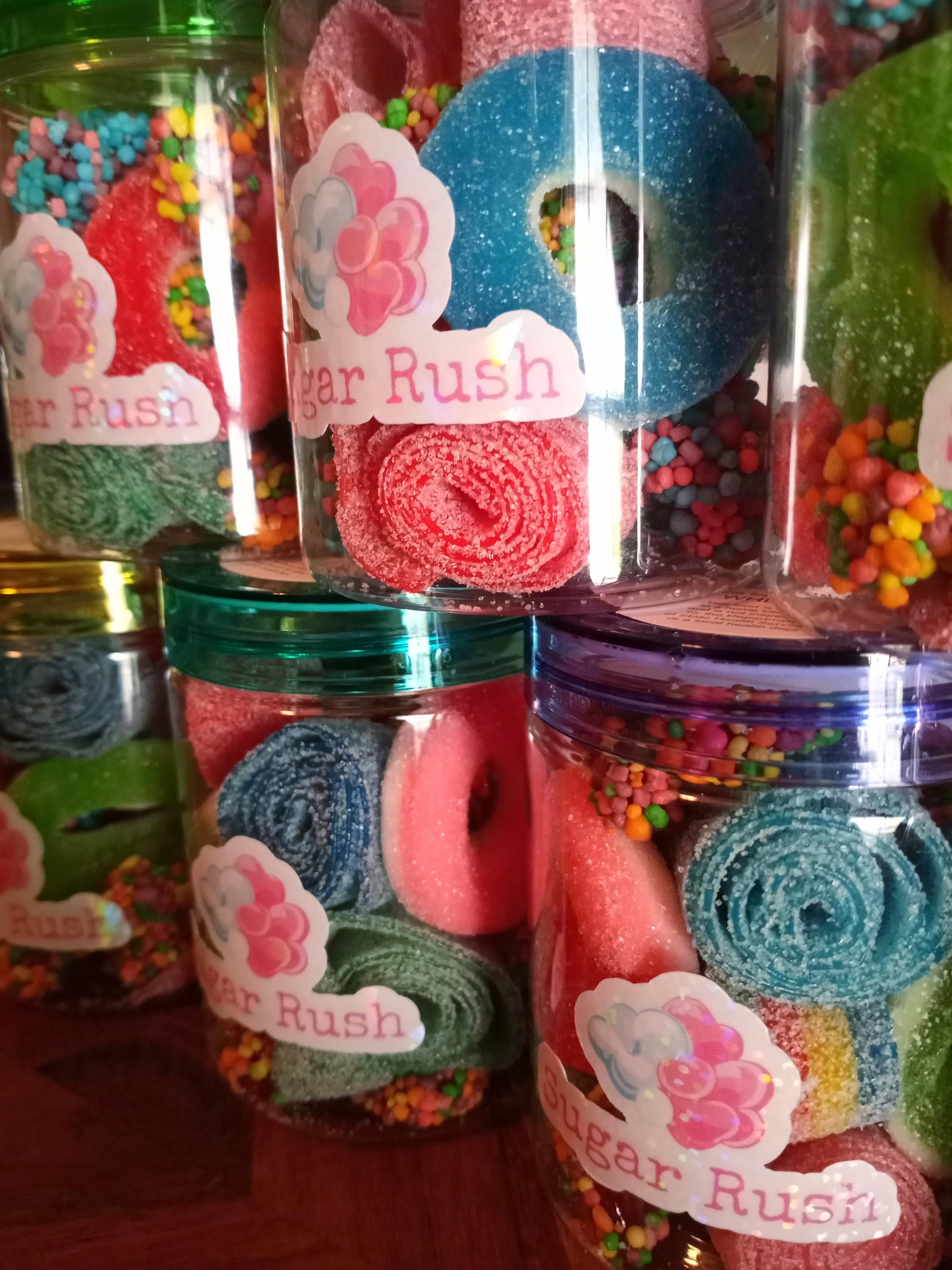 Candy Jar Party Favor Gummy Candy Jar Smores Jar Party Favors Fun Candy ...