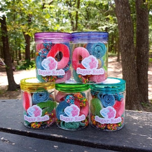 Candy Jar Party Favor Gummy Candy Jar Smores Jar Party Favors Fun Candy ...