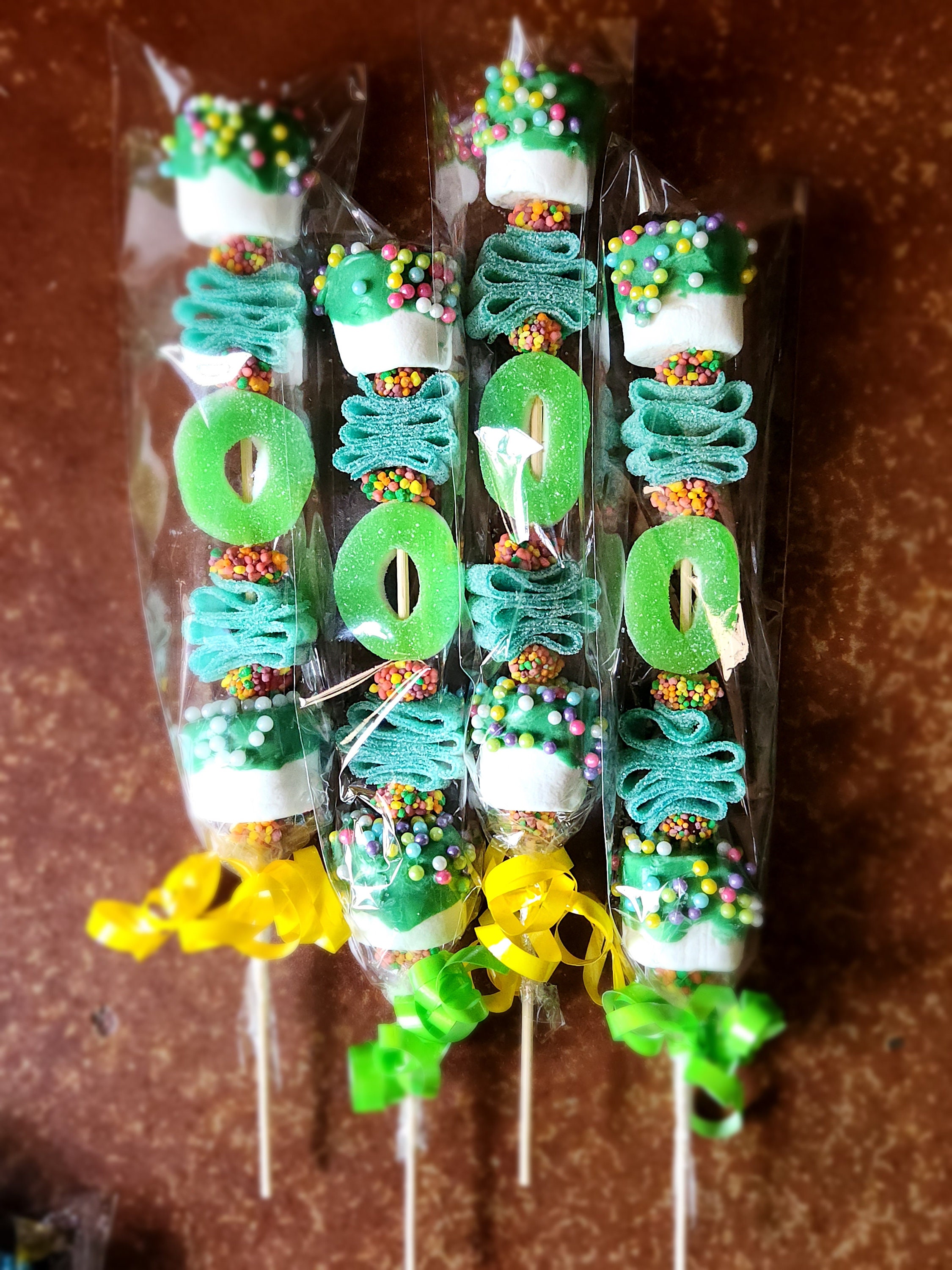Candy Kabobs, Candy on a Stick, Party Favors, Candy Skewers, Kids Party ...