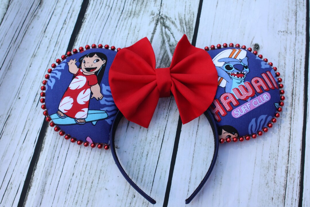 Disney Ears, Lilo & Stitch Ears, Stitch Ears, Lilo Ears - Etsy