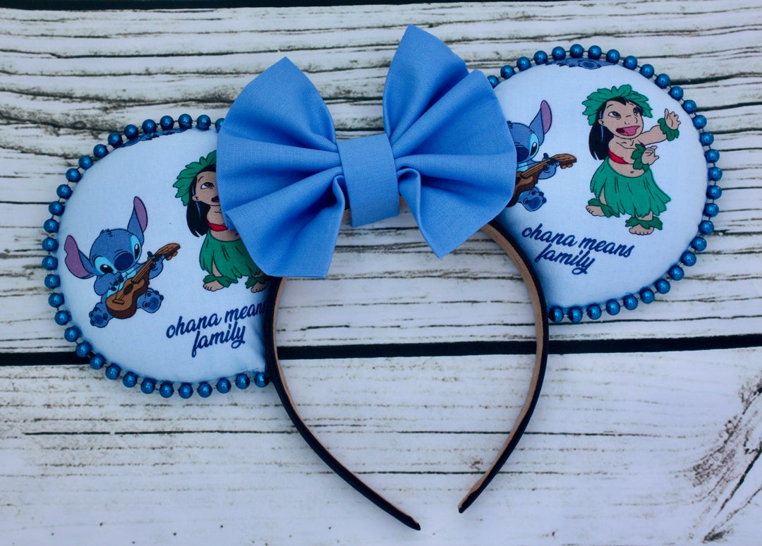 Disney Ears, Lilo and Stitch Ears, Lilo Ears, Stitch Ears, Minnie Ears, Mickey Ears - Etsy