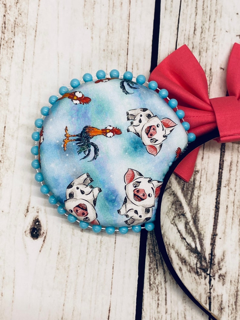 Disney Ears Pua Ears Moana Ears Disney Princess Ears - Etsy