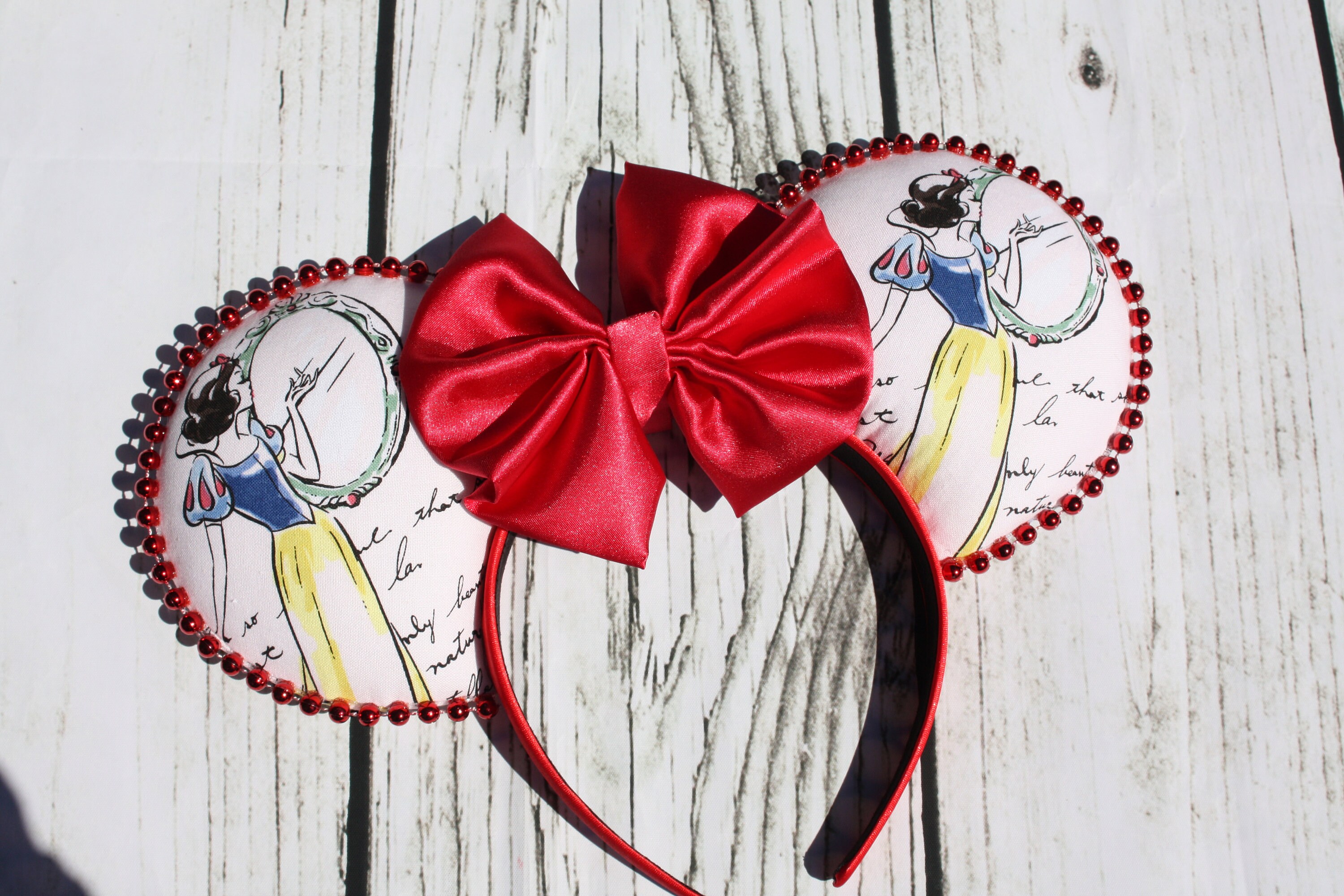 Disney Ears Snow White Ears Princess Ears Mickey Ears Etsy