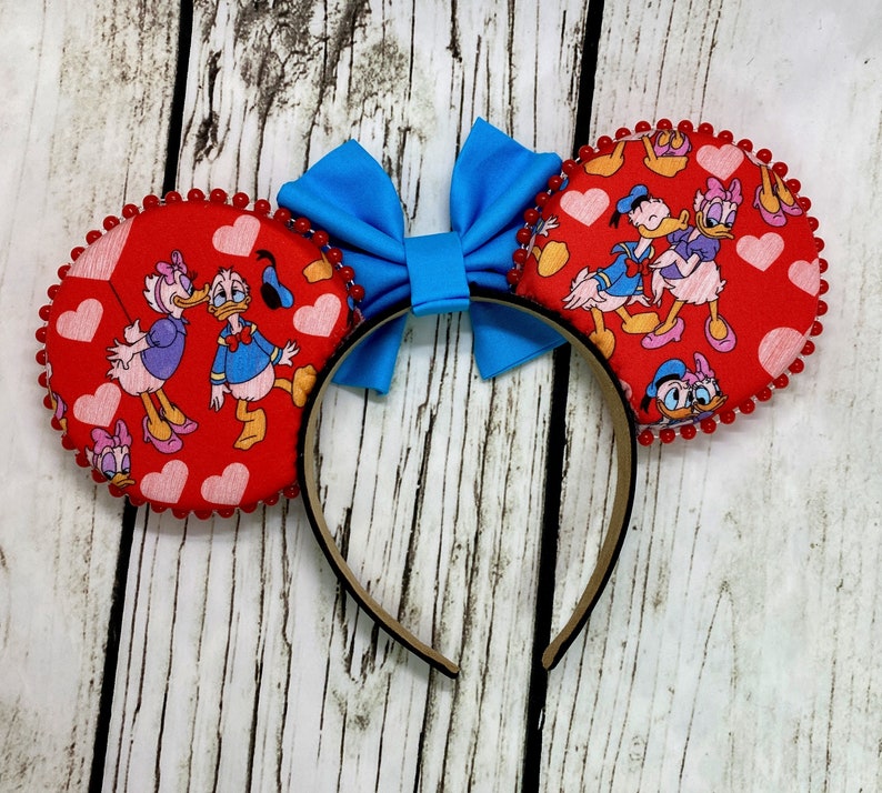 Disney Ears, Donald Duck Ears, Daisy Duck Ears, Donald and Daisy Duck ...