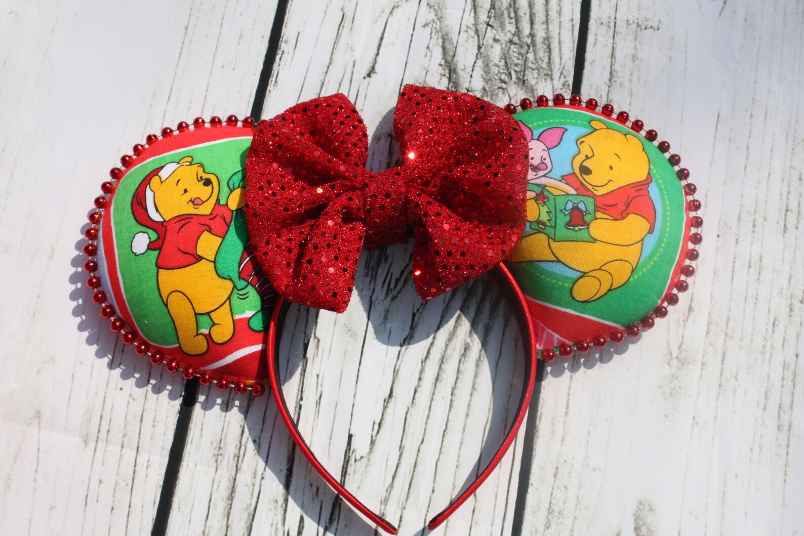Disney Ears Pooh Christmas Ears Winnie the Pooh Ears | Etsy