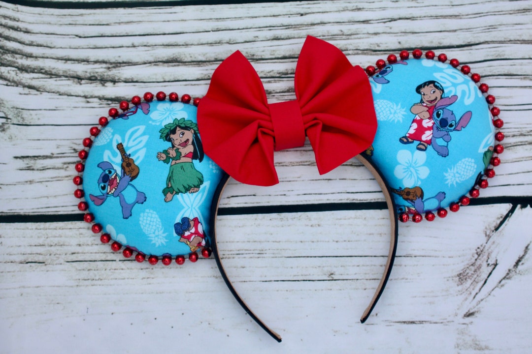 Disney Ears, Lilo and Stitch Ears, Lilo Ears, Stitch Ears, Minnie Ears, Mickey Ears - Etsy