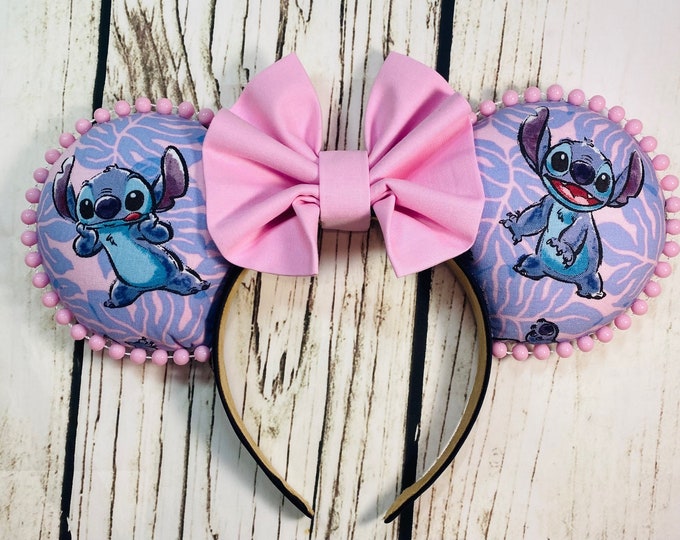 Disney Ears, Lilo & Stitch Ears, Lilo Ears, Stitch Ears, Minnie Ears, Mickey Ears - Etsy