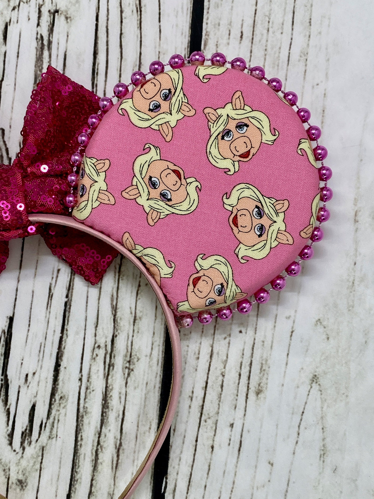 Disney Ears Muppet Ears Miss Piggy Ears | Etsy