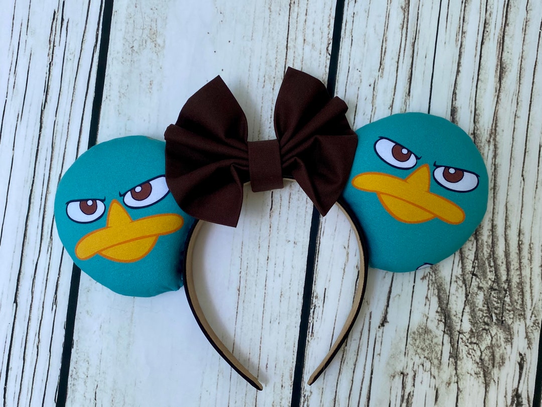 Perry the Platypus Ears, Mickey Ears, Minnie Ears, Phineas and Ferb ...