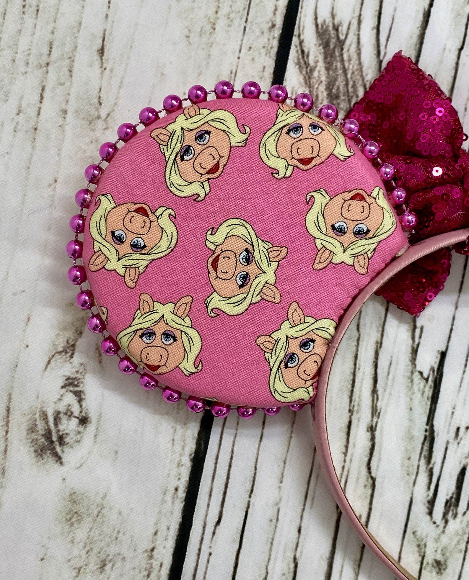 Disney Ears Muppet Ears Miss Piggy Ears | Etsy